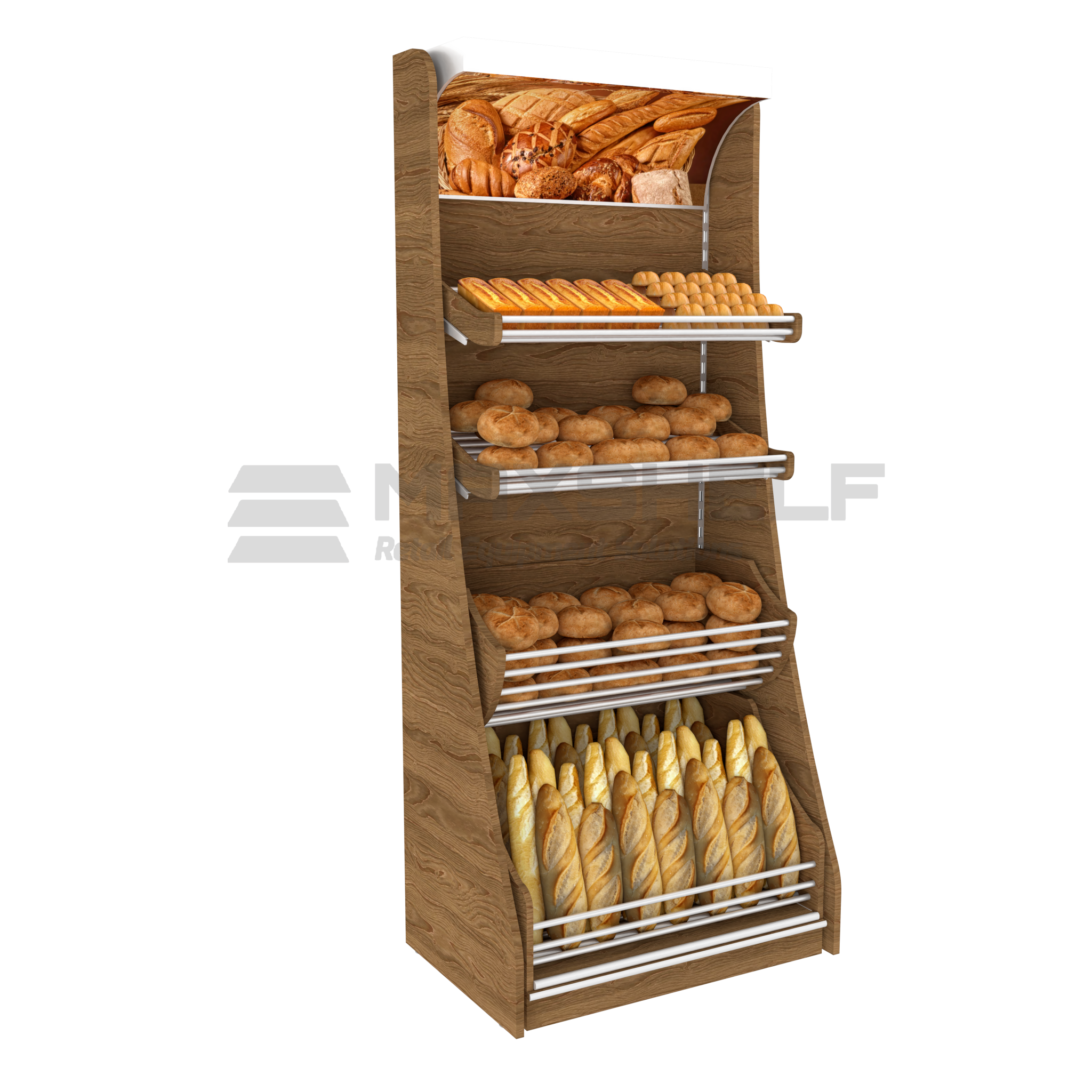 Bakery Display Stands & Bread Display Units | Maxshelf