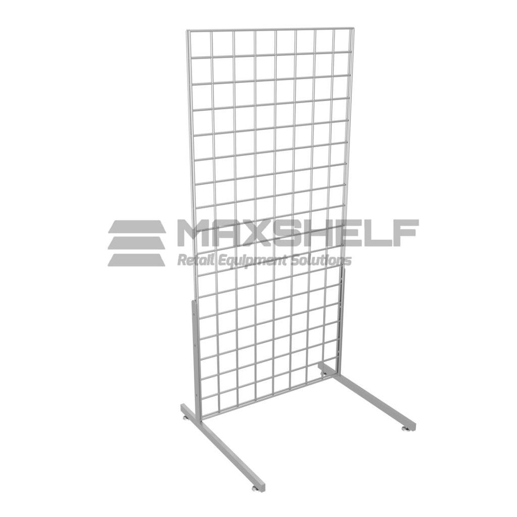Grid Panel Wire Display with Legs - Maxshelf - Retail Equipment Solutions