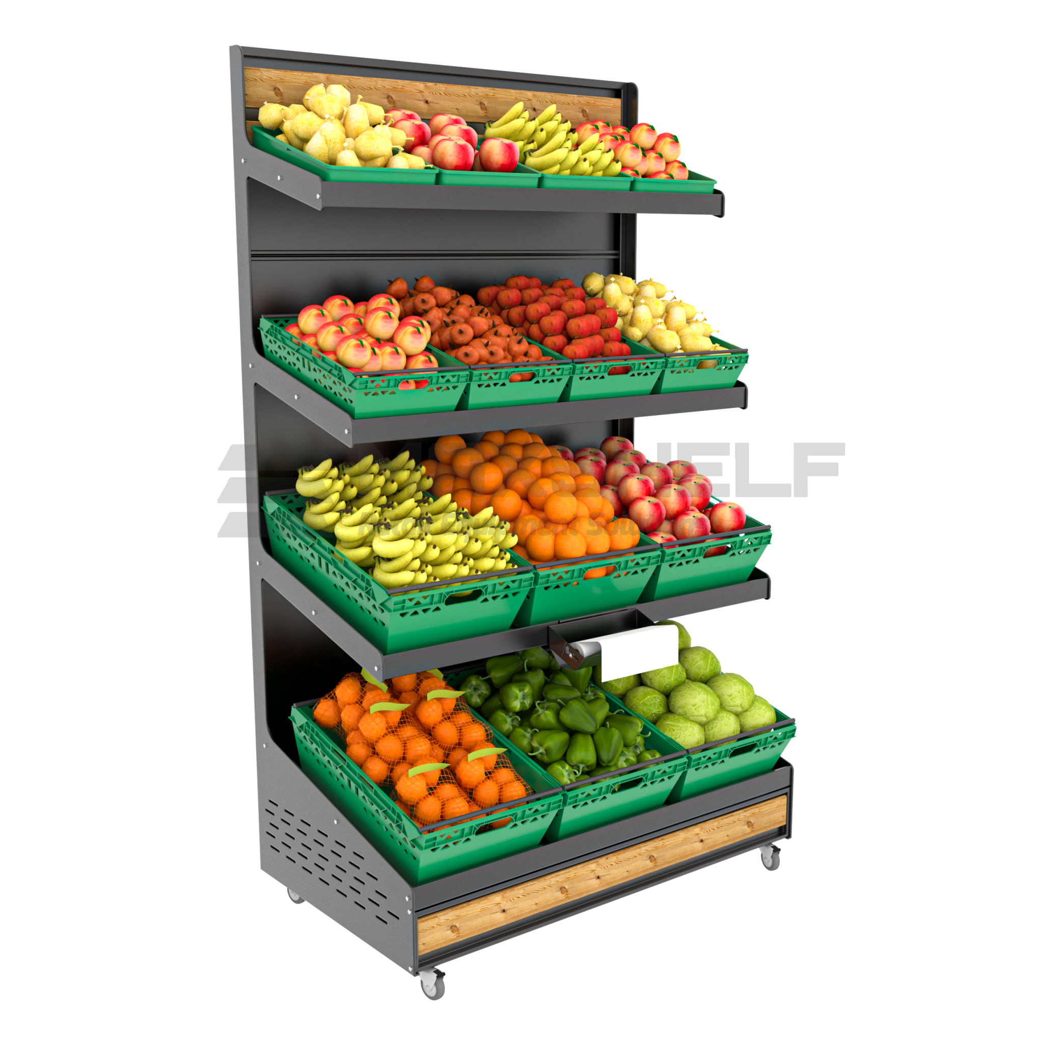 Fruit & Veg Display Stands | Vegetable Shelving | Maxshelf