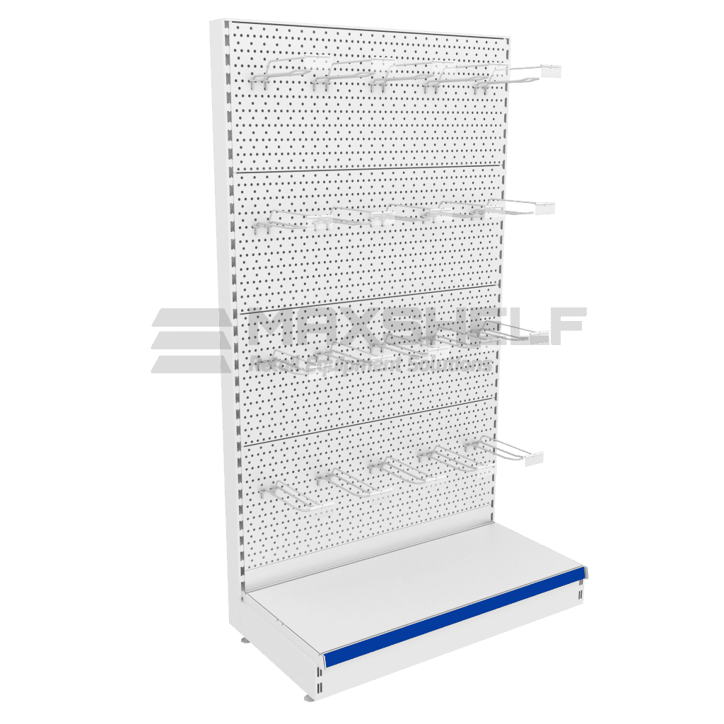 Perforated back panel Unit - Maxshelf - Retail Equipment Solutions