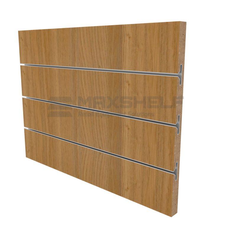 SLAT PANEL RUSTIC OAK DOUBLE SIDED VMAX - Maxshelf - Retail Equipment ...
