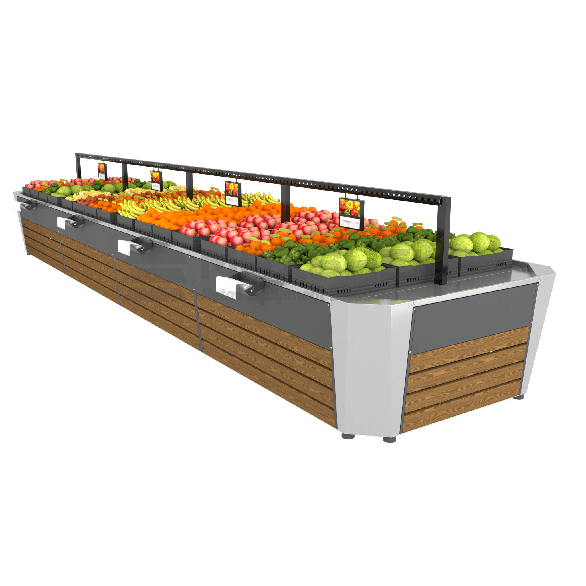 Fruit & Veg Display Stands | Vegetable Shelving | Maxshelf
