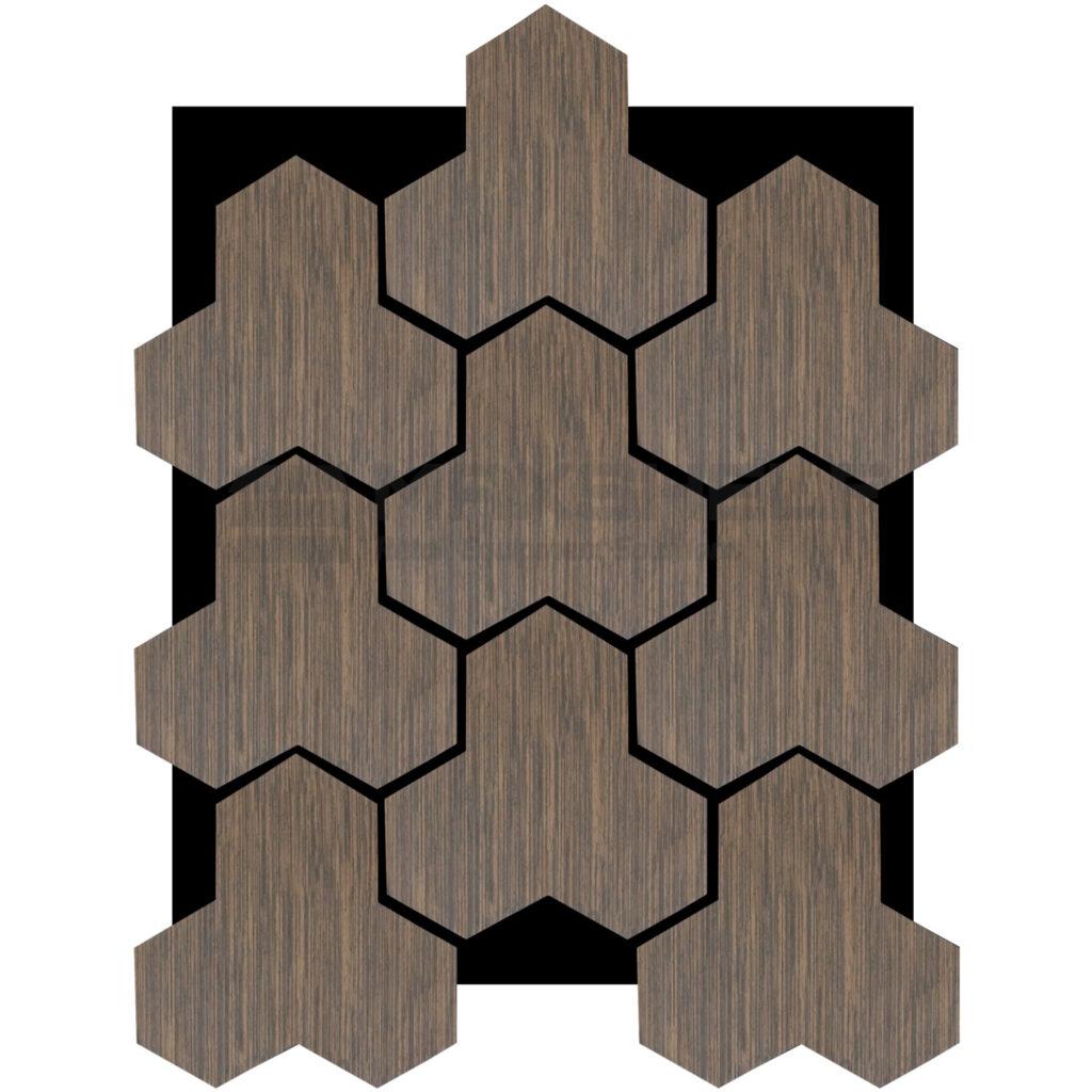 Acoustic Tri-Hex Wall Panels | Premium Commercial Decor