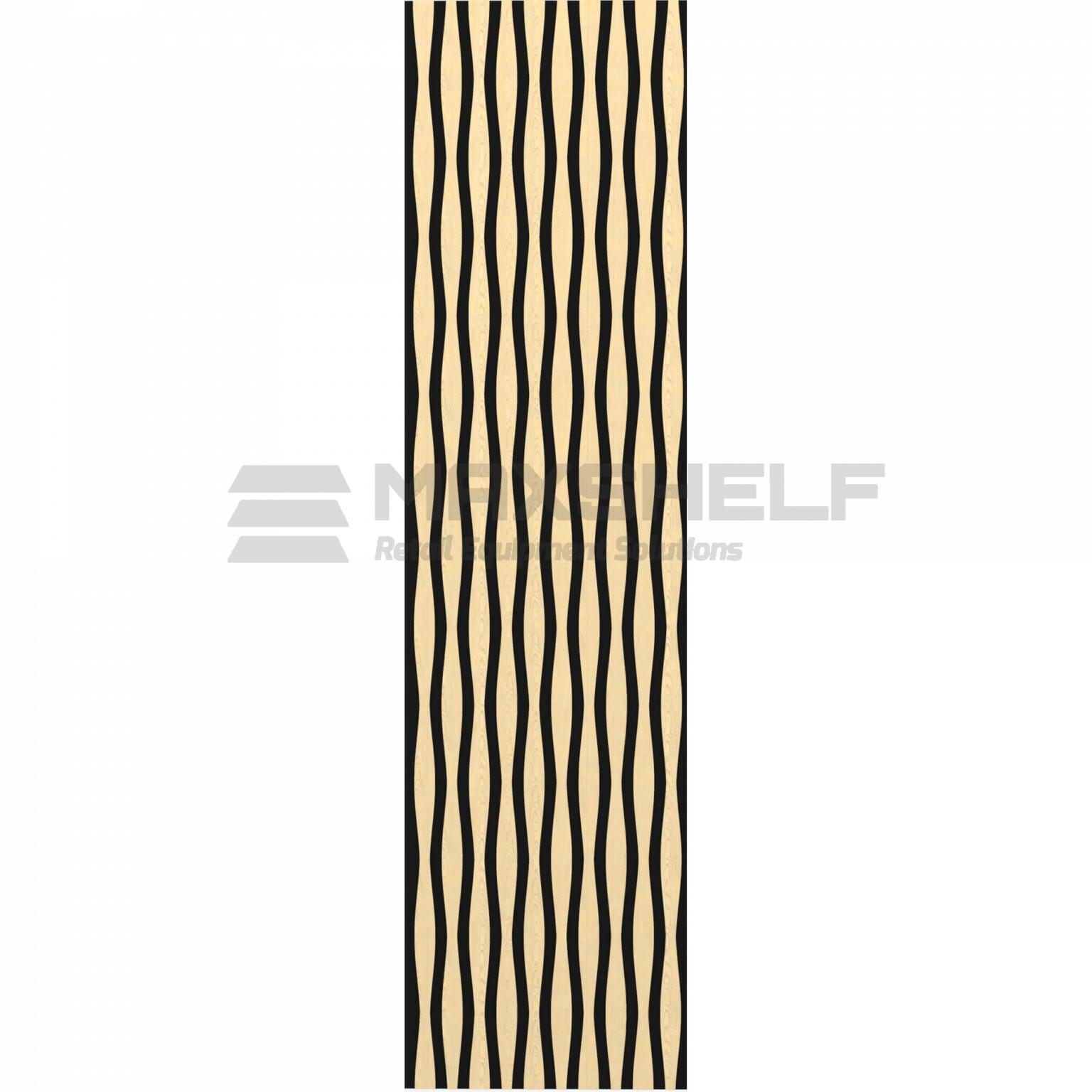 Acoustic Wave 2 Wall Panels | Natural Oak Pomelo